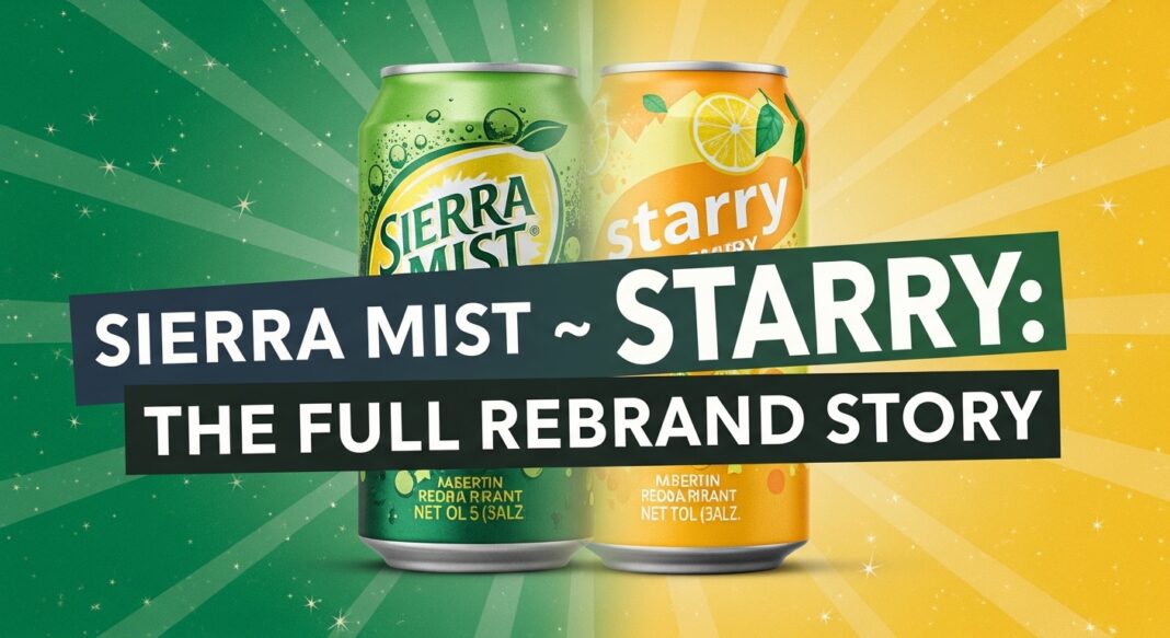 Sierra Mist Rebrand: Why Pepsi Changed It to Starry (Full Story) - Keep ...